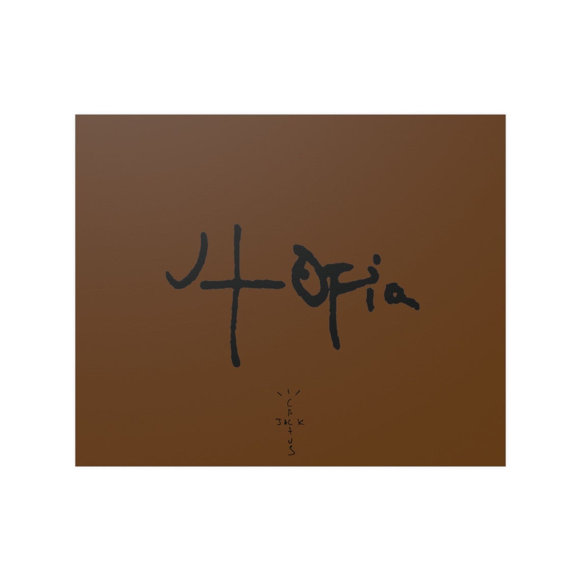 Travis Scott Utopia Satin Poster - Etsy