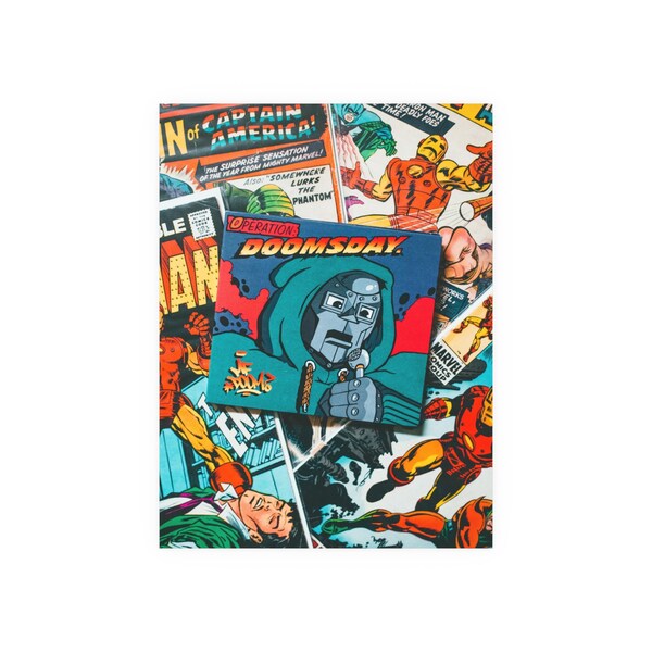 Mf Doom Comic Poster - Etsy