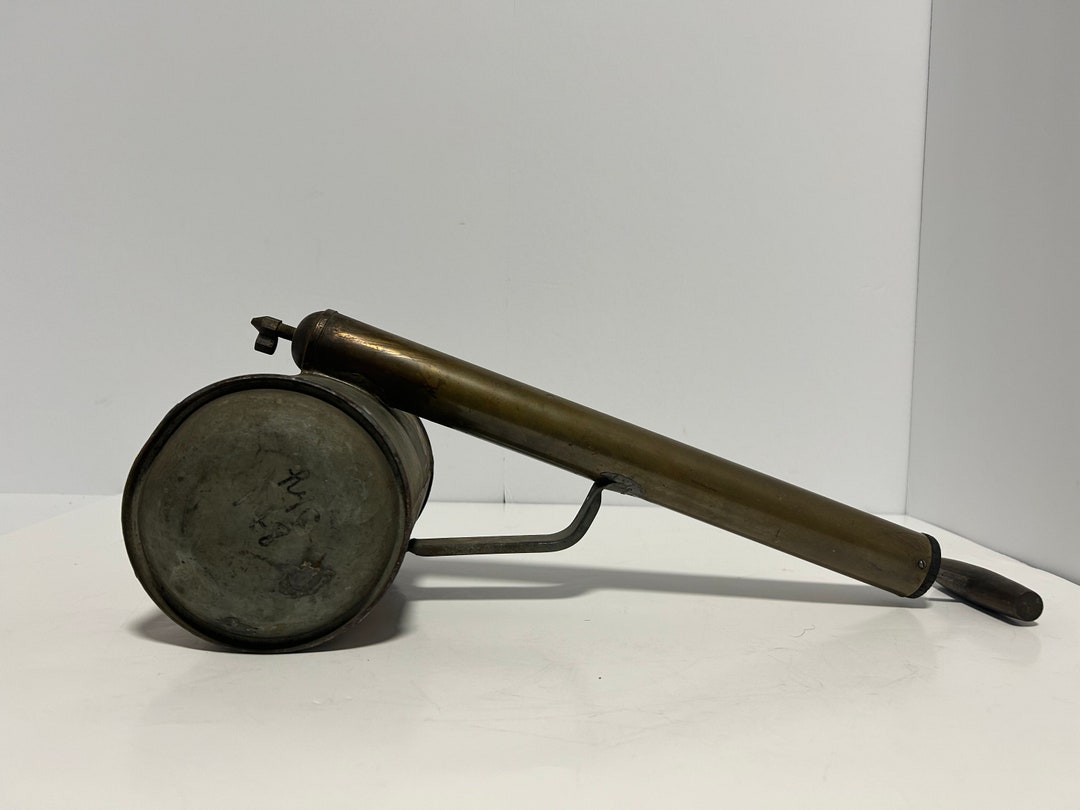Vintage Brass and Galvanized Metal Bug Garden Sprayer - Etsy