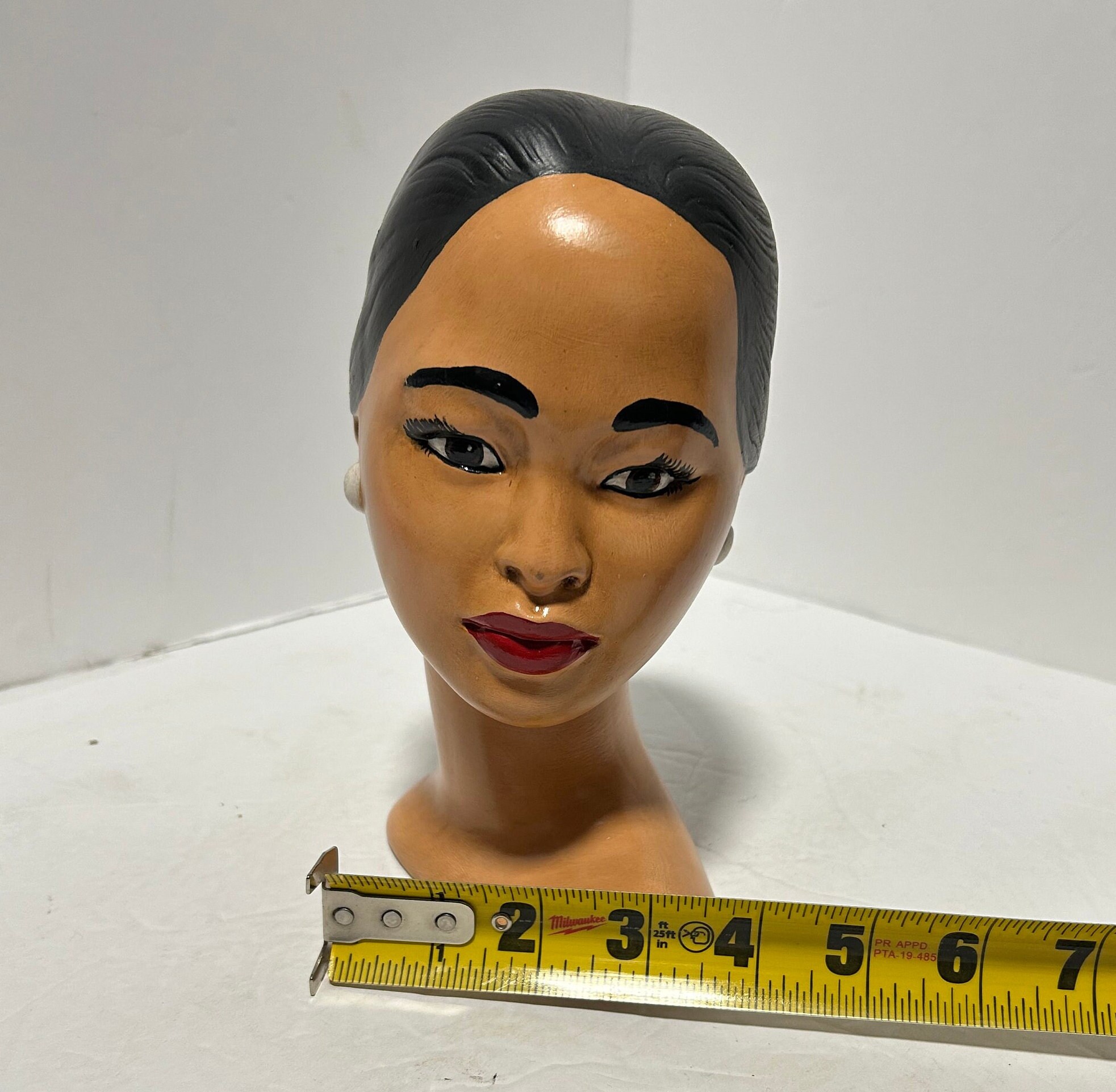 Vintage Holland Mold Ceramic Bust Woman's Head - Etsy