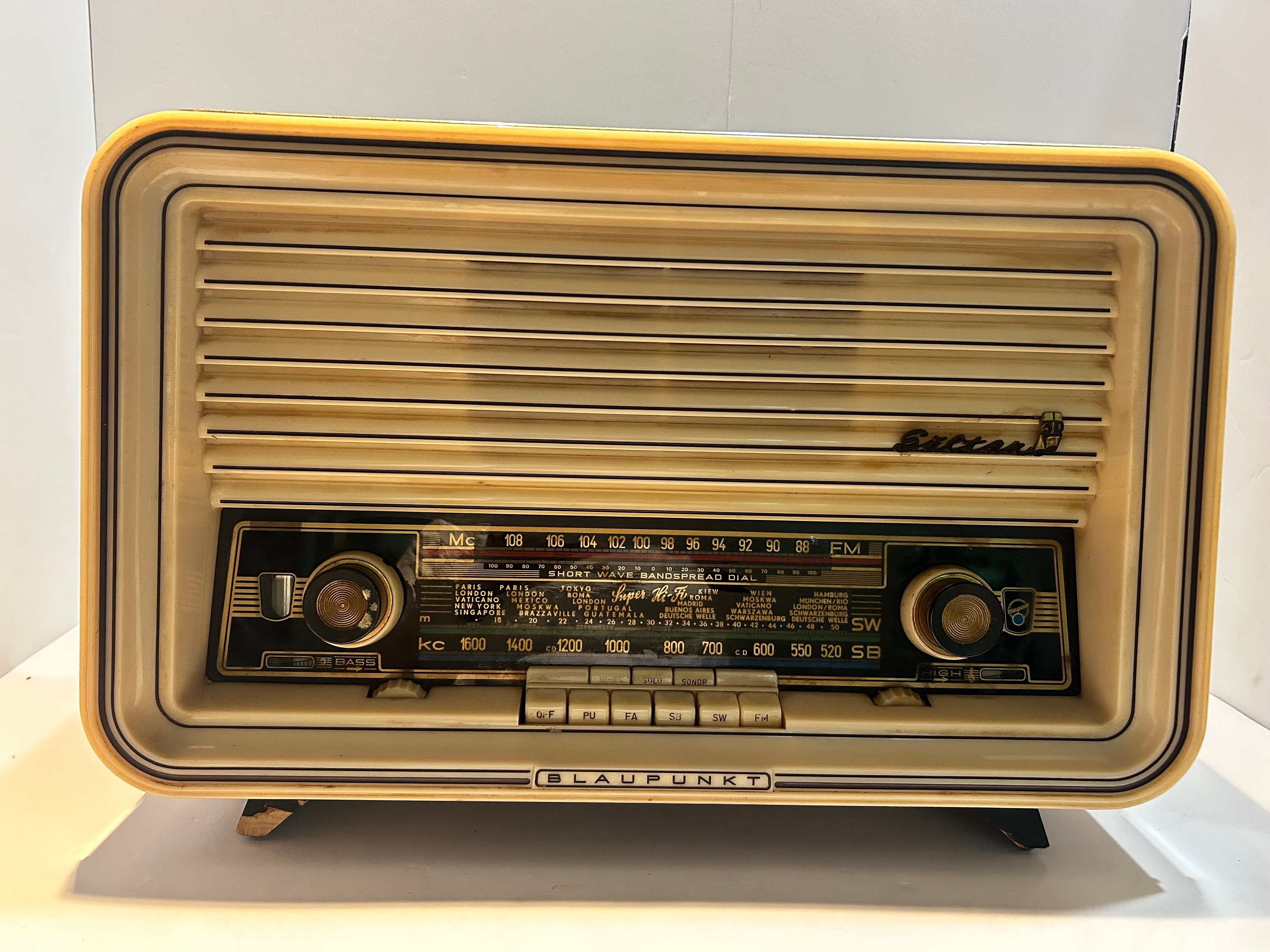 1950's Blaupunkt Sultan Tube Radio TYP 2420 - Etsy