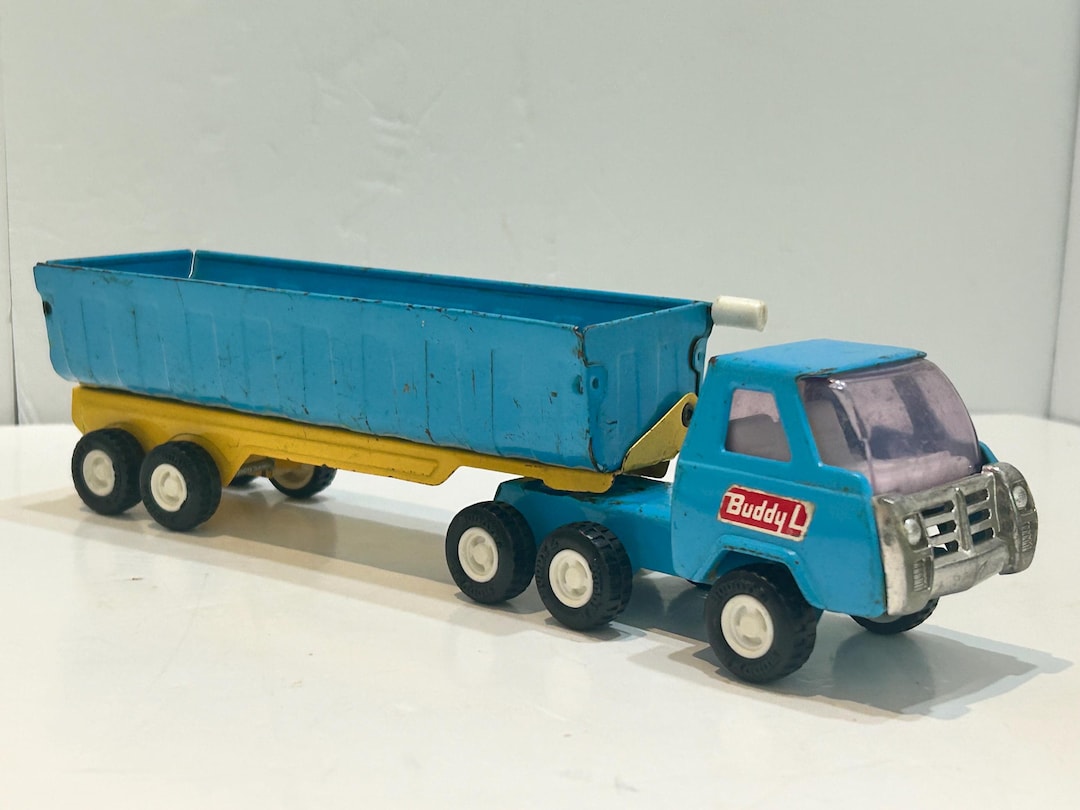 Vintage Buddy L Tractor Trailer Dump - Etsy