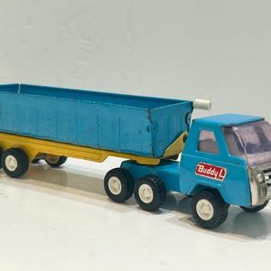 Vintage Buddy L Tractor Trailer Dump - Etsy