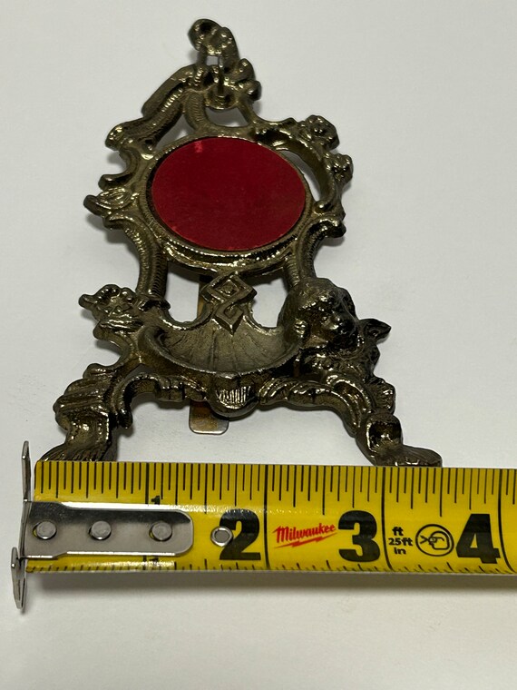 Antique Victorian Ornate Pocket Watch Holder - Gem