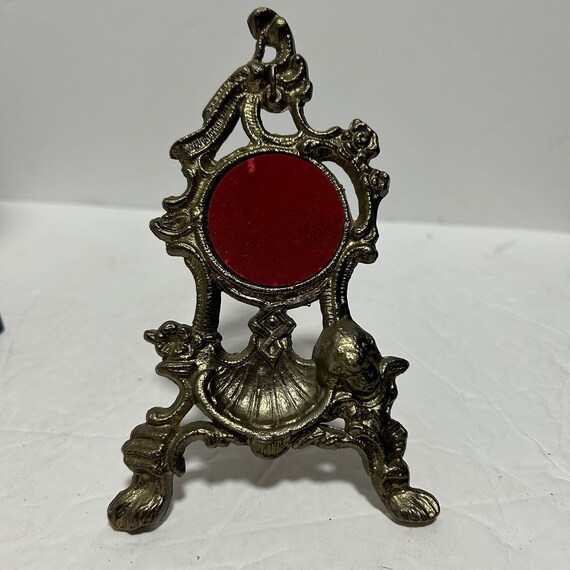 Antique Victorian Ornate Pocket Watch Holder - Gem