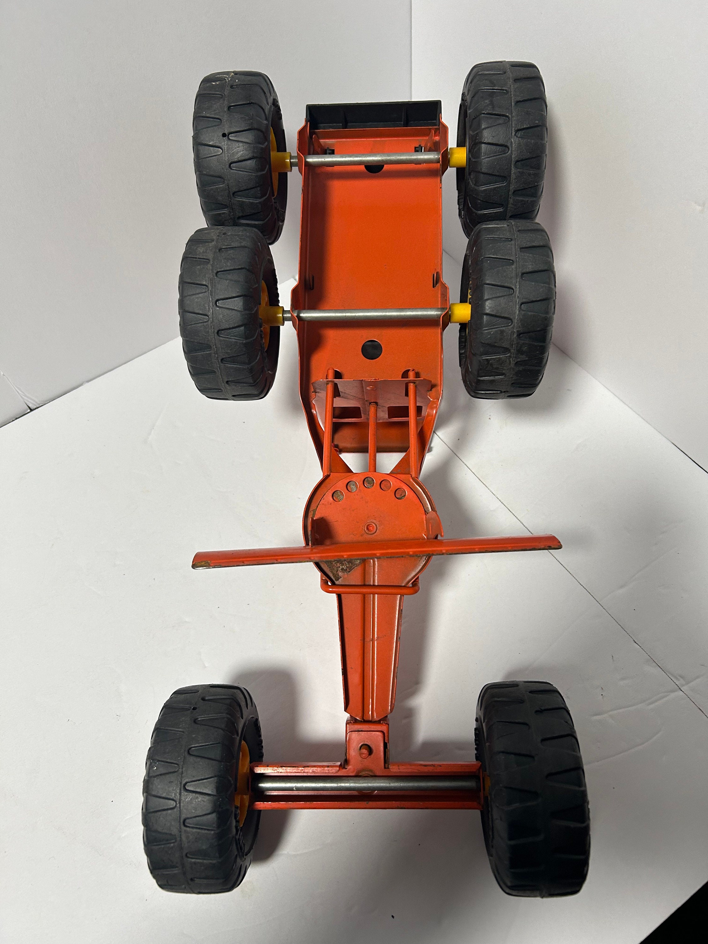 Tonka Orange MR-970 Metal Toy Grader - Etsy