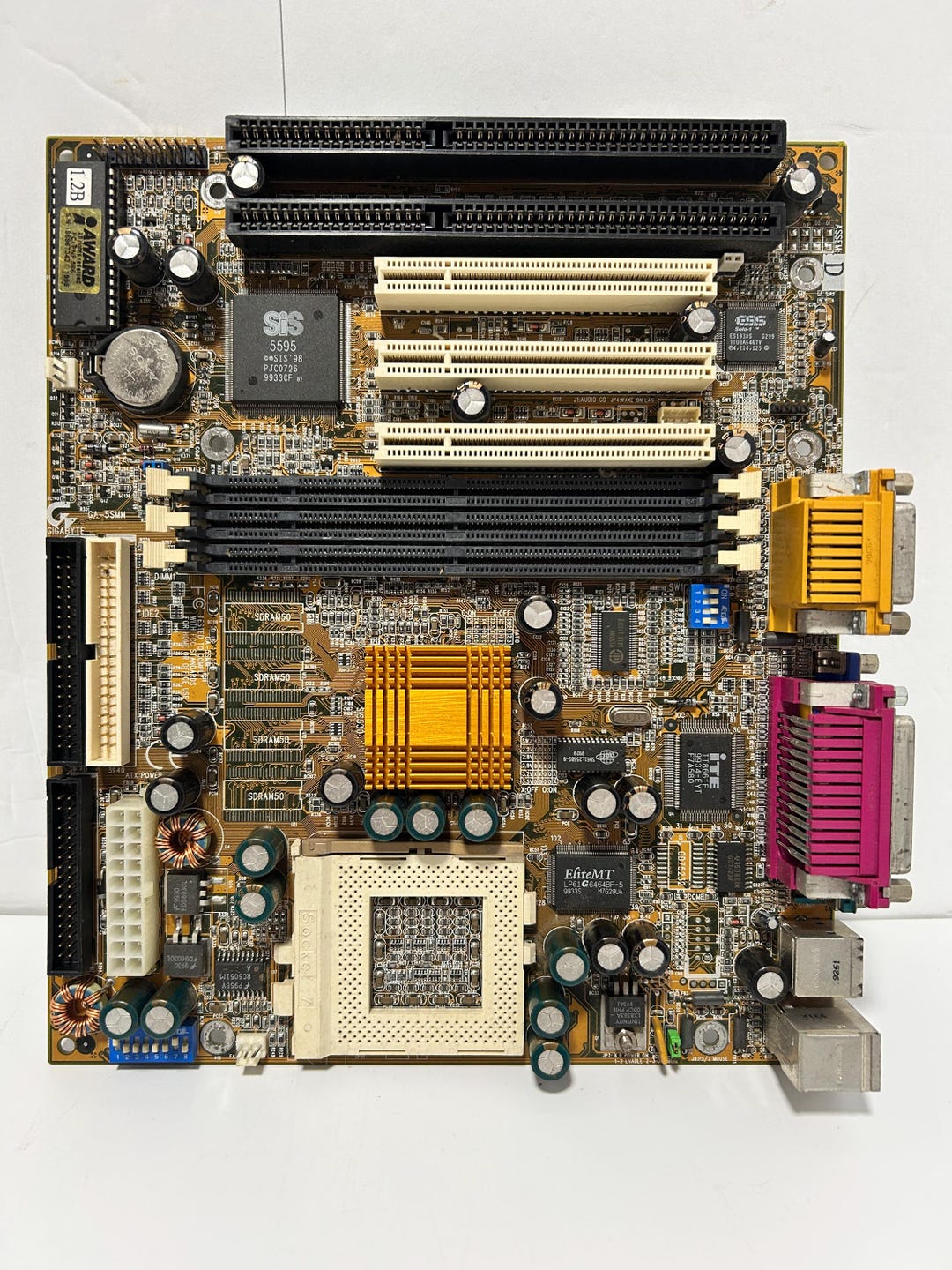 Vintage Gigabyte GA-5SMM Super Socket 7 Motherboard - Etsy