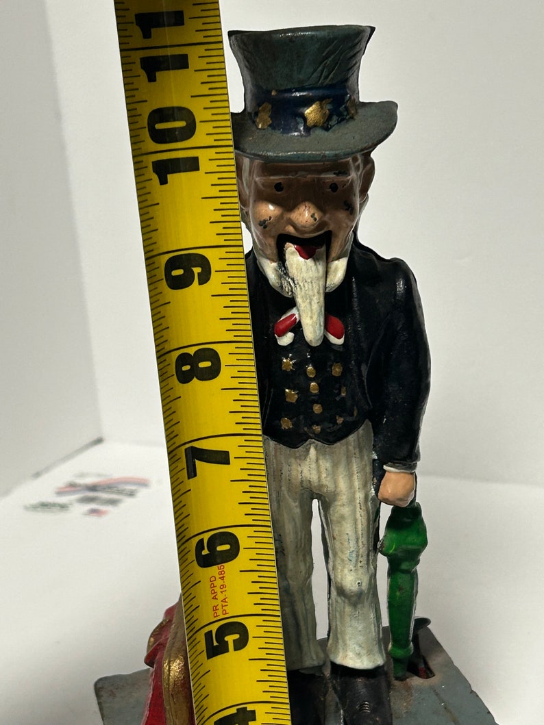 Uncle Sam Cast Iron Bank - Etsy