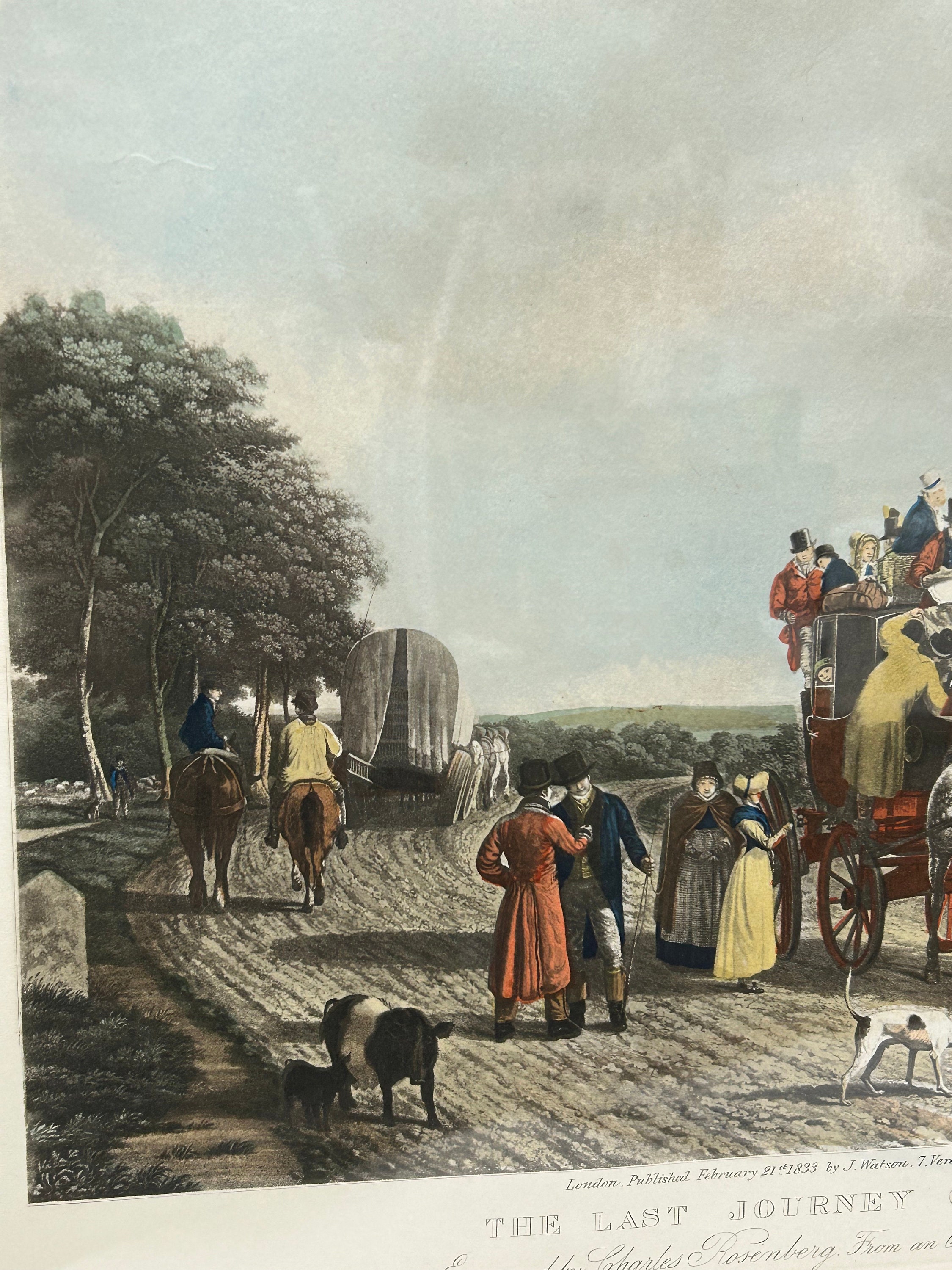 Framed the Last Journey on the Road Lithograph - Etsy