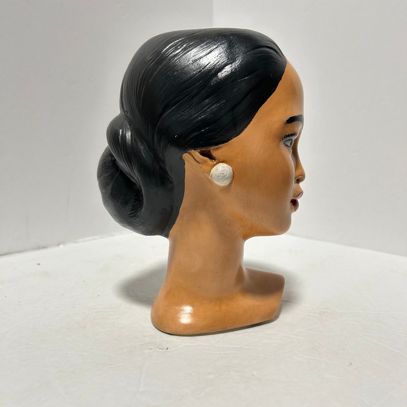 Vintage Holland Mold Ceramic Bust Woman's Head - Etsy