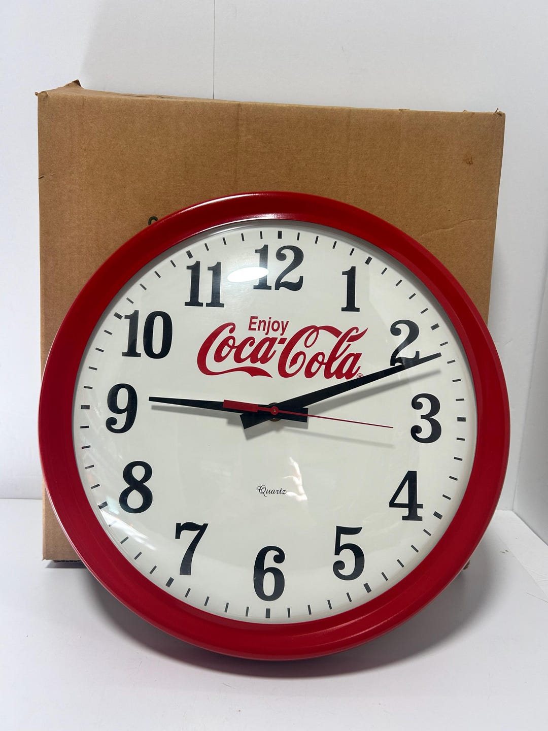 1998 Coca-cola Genuine Hanover Quarts Clock Model 1400mc 14.5 - Etsy