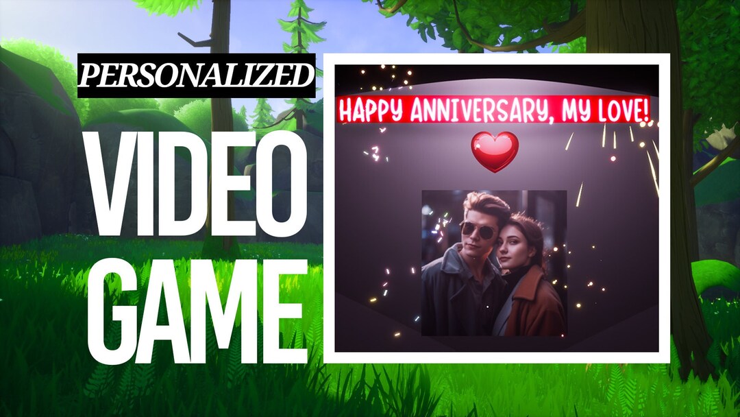 Personalized Video Game Gift - Etsy