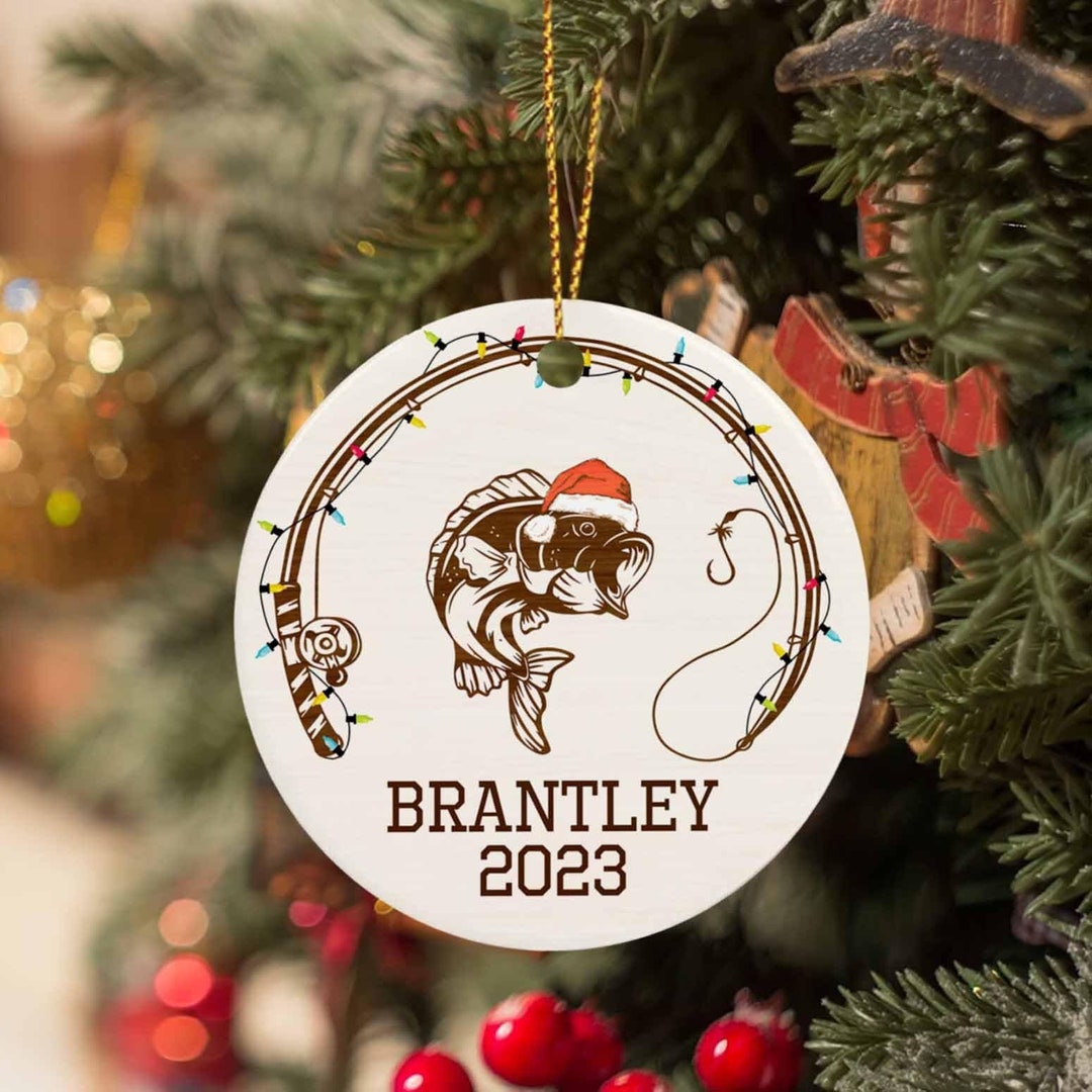 Personalized Fishing Fisher Fisherman Ornament Gifts for Men - Etsy