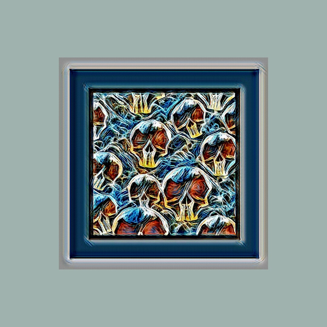 Skull Art for Lovers of the Macabre,skull Wall Art,skull Art Painting ...