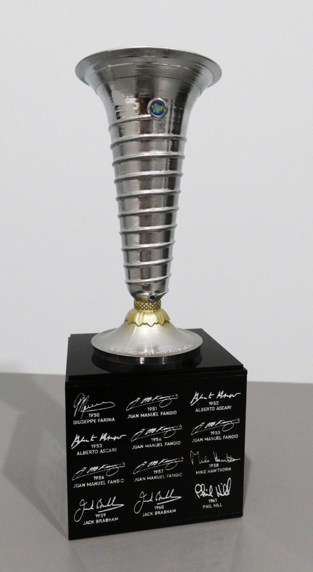 World F1 Championship Trophy Signature Edition Replica Handmade Trophy ...
