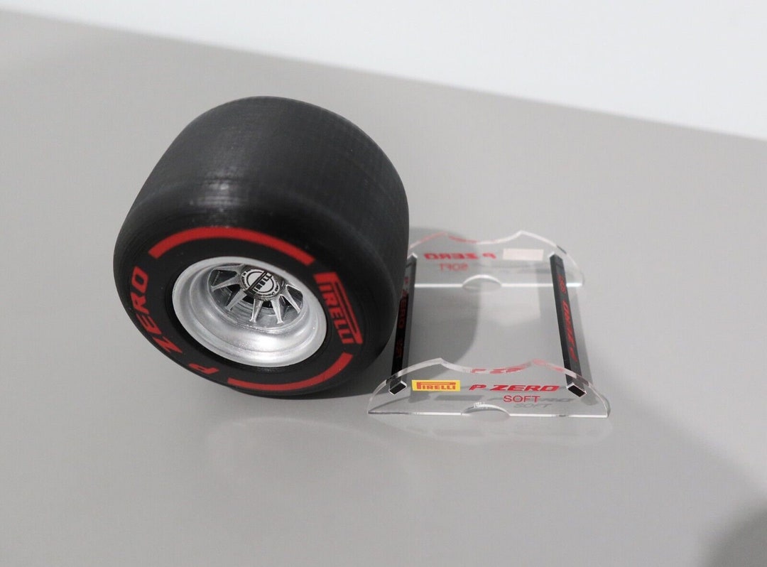 1/10th 2021 F1 Formula One SOFT Compound Tyre Display - Etsy