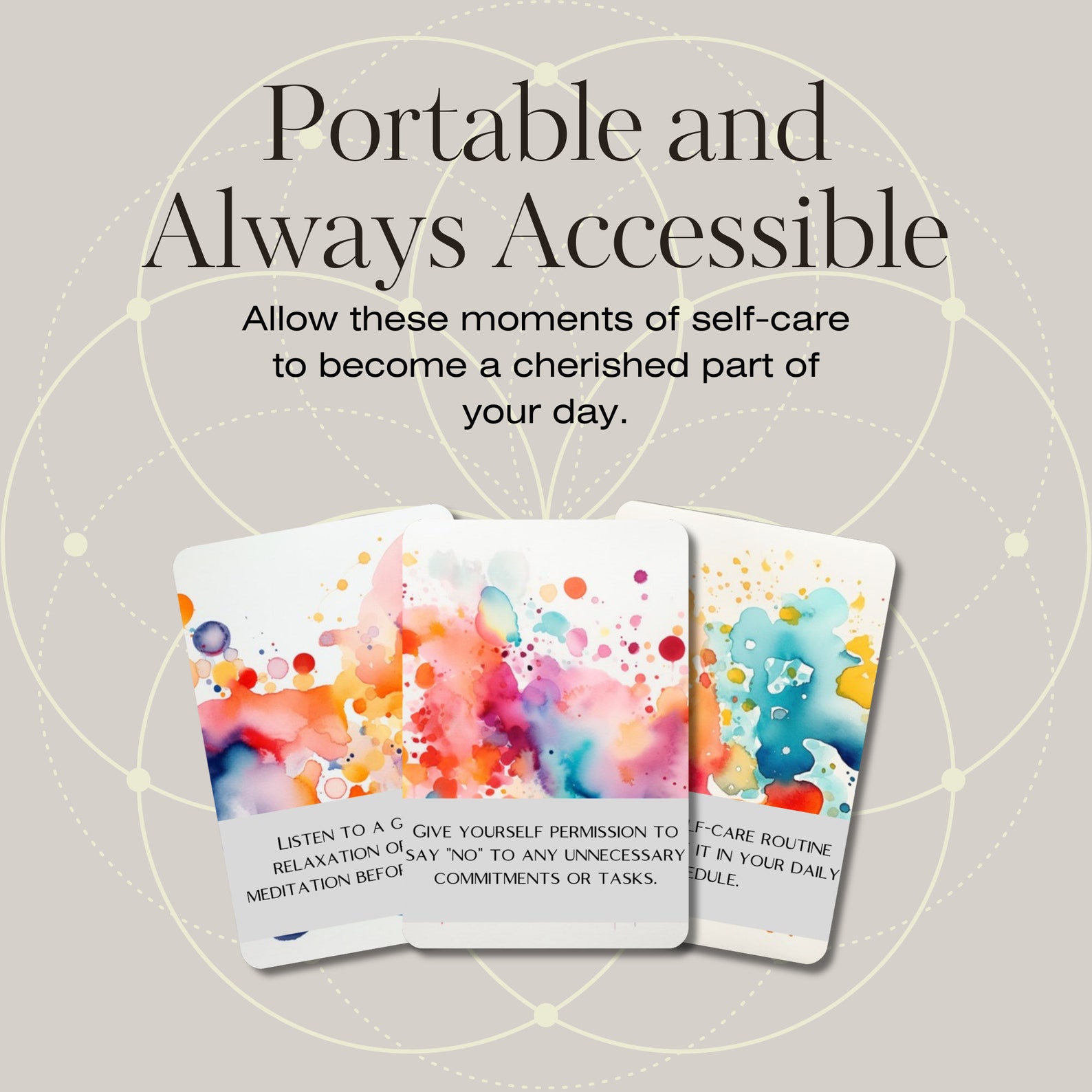 Printable 48 Self-care Cards – Self Love & Spiritual Journey PDF ...