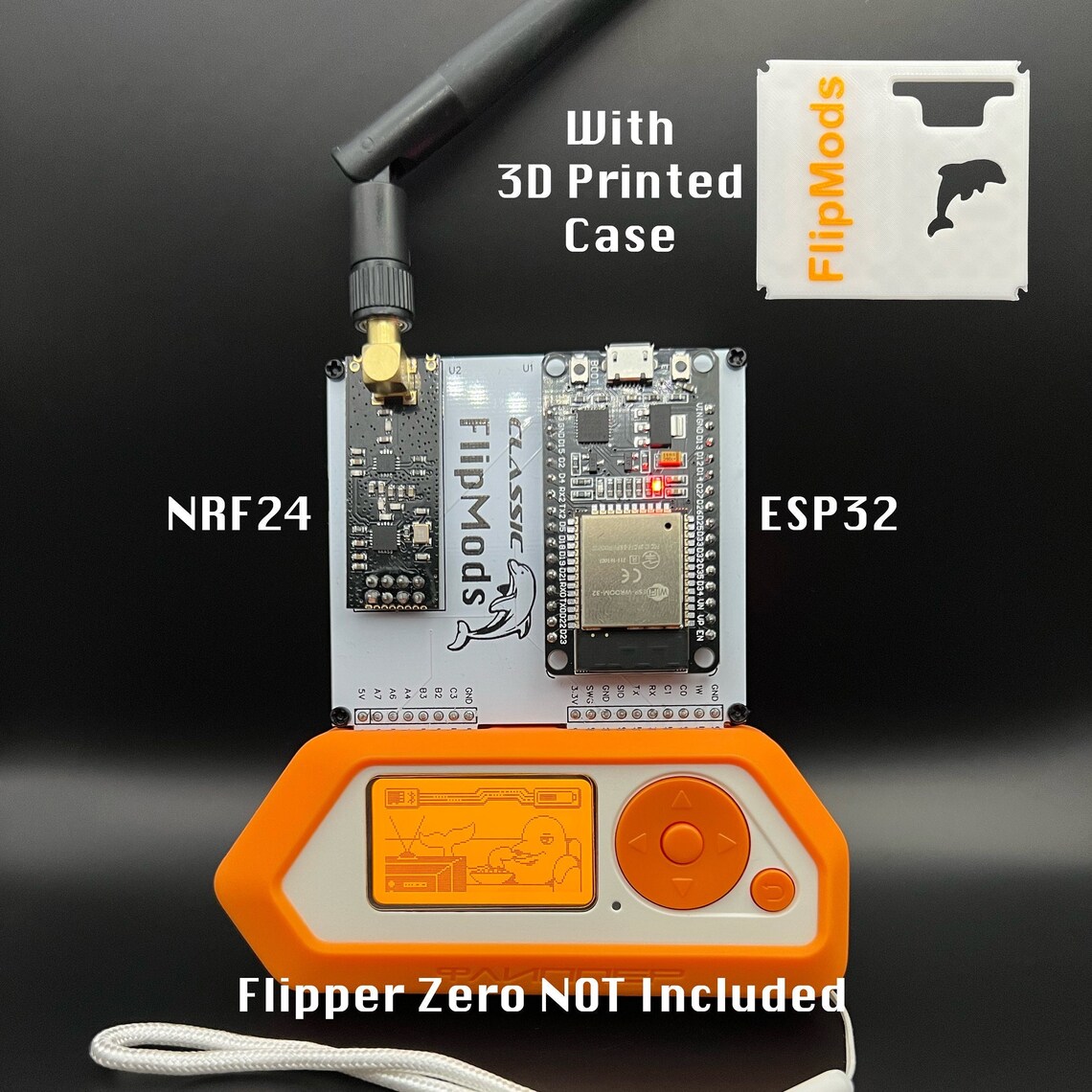Flipper Zero ESP32/NRF24L01 Wifi Dev Board Classic With 3D - Etsy