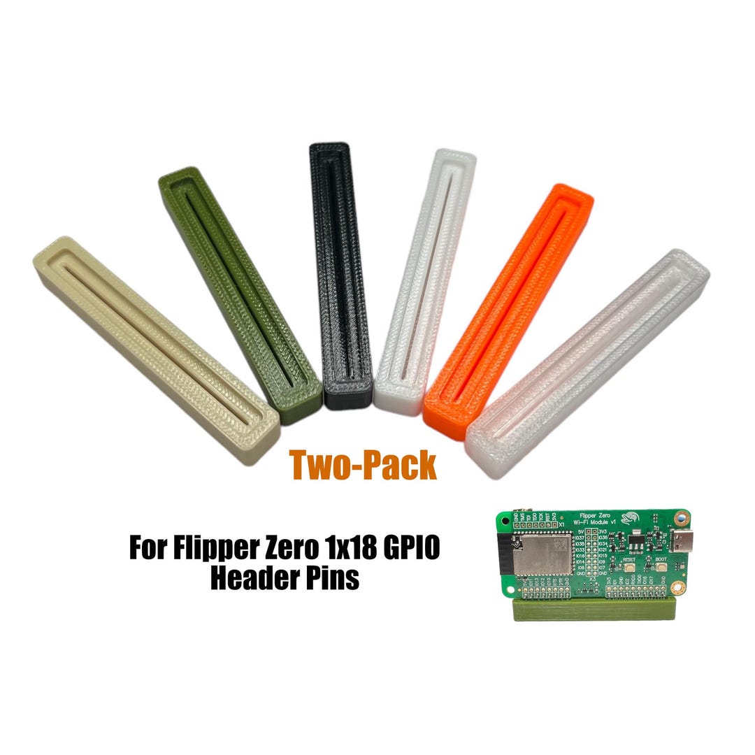 Pin Covers for Flipper Zero Wifi Devboard | 2-pack Protect 1x18 GPIO ...