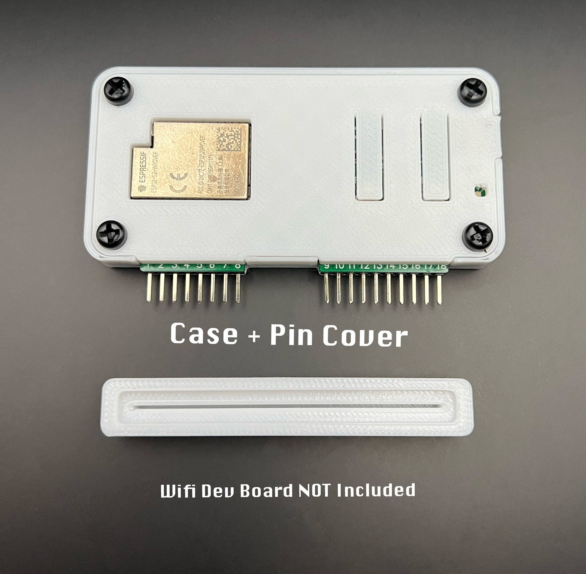 Flipper Zero Wifi Dev Board Case + Pin Cover | Rigid Screw Case - Etsy