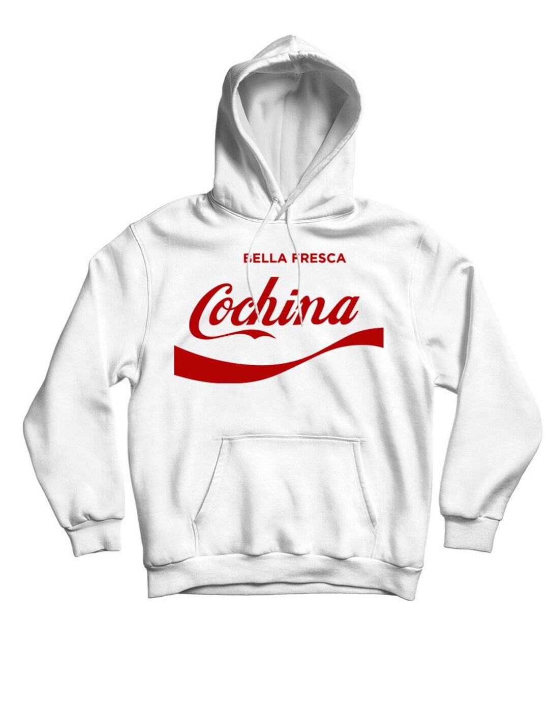 Cool Cochina Sudadera Divertida parodia cómica Coca Sudadera con ...