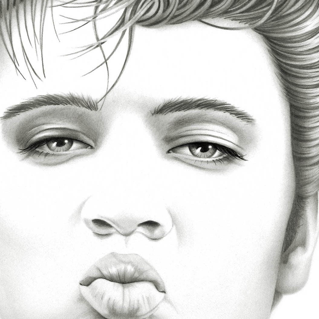 Elvis Wall Art "teddy Bear" | 8" X 10" | Home Decor | Elvis Wall Decor ...