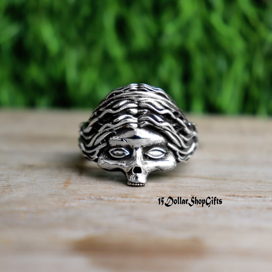Goddess Venus Ring in Roman Mythology, Greek Mythology Skull Ring in Sterling Silver, Fantasy ...