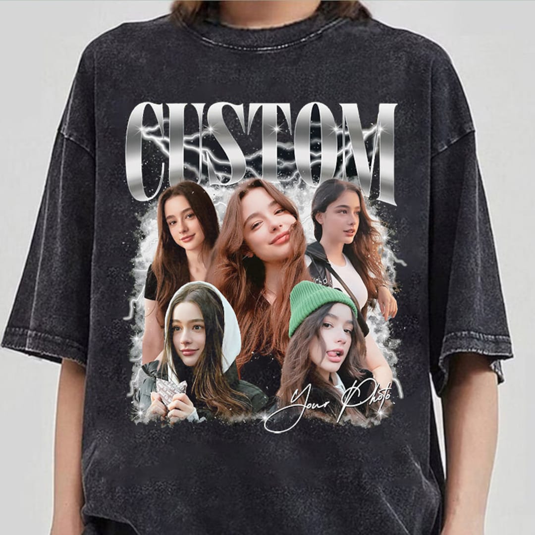 Custom Bootleg Rap Shirt, Custom Photo Shirt, Custom Girlfriend Shirt ...