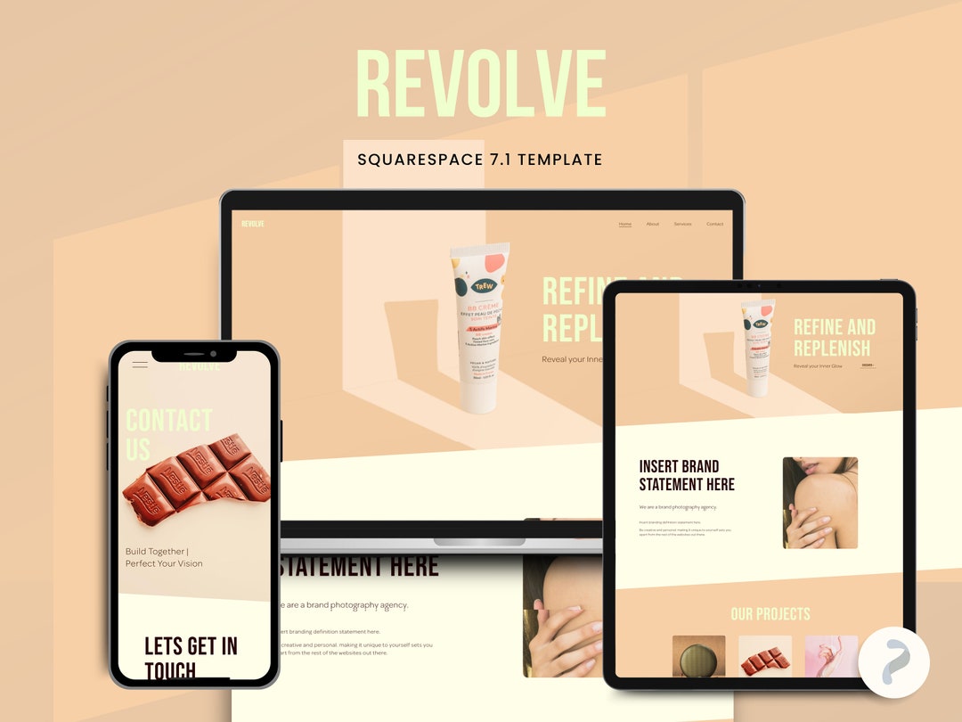 Squarespace Template / Squarespace Website Template / Squarespace ...