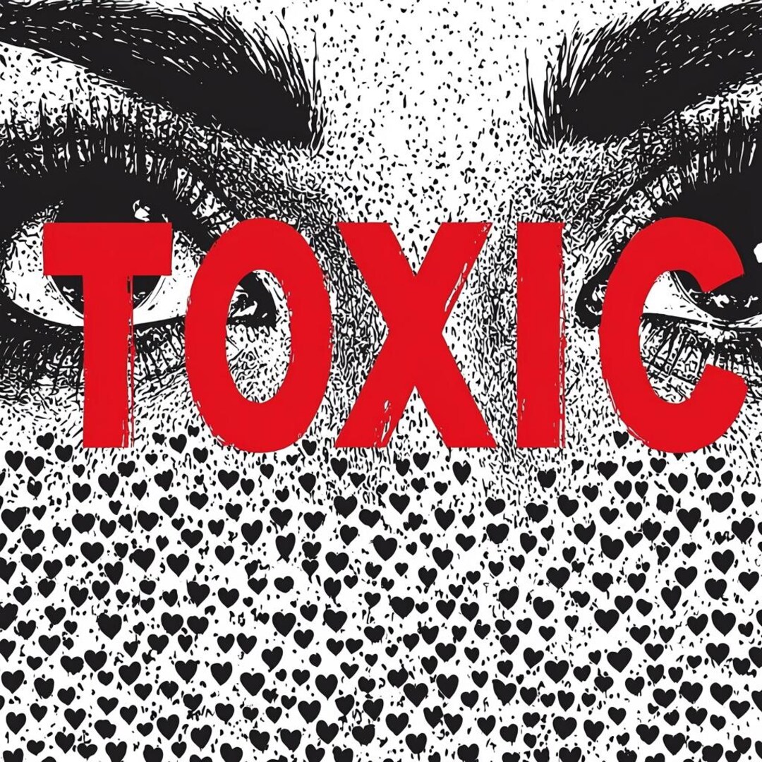 Toxic Punk Emo Goth Girl Abstract Artwork Printable Digital Download ...