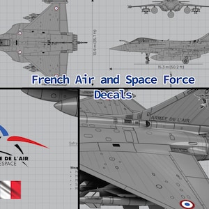 Dassault Rafale POSTER Blueprint - French Air Force, Armée De L'air Et ...