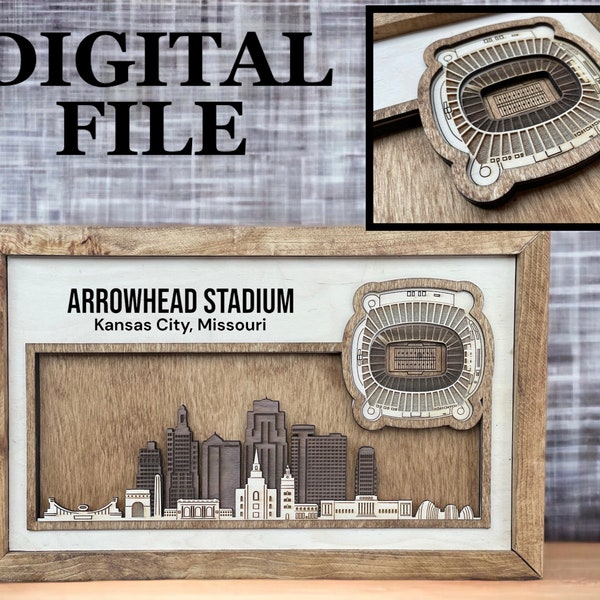 Laser Cut Stadium - Etsy