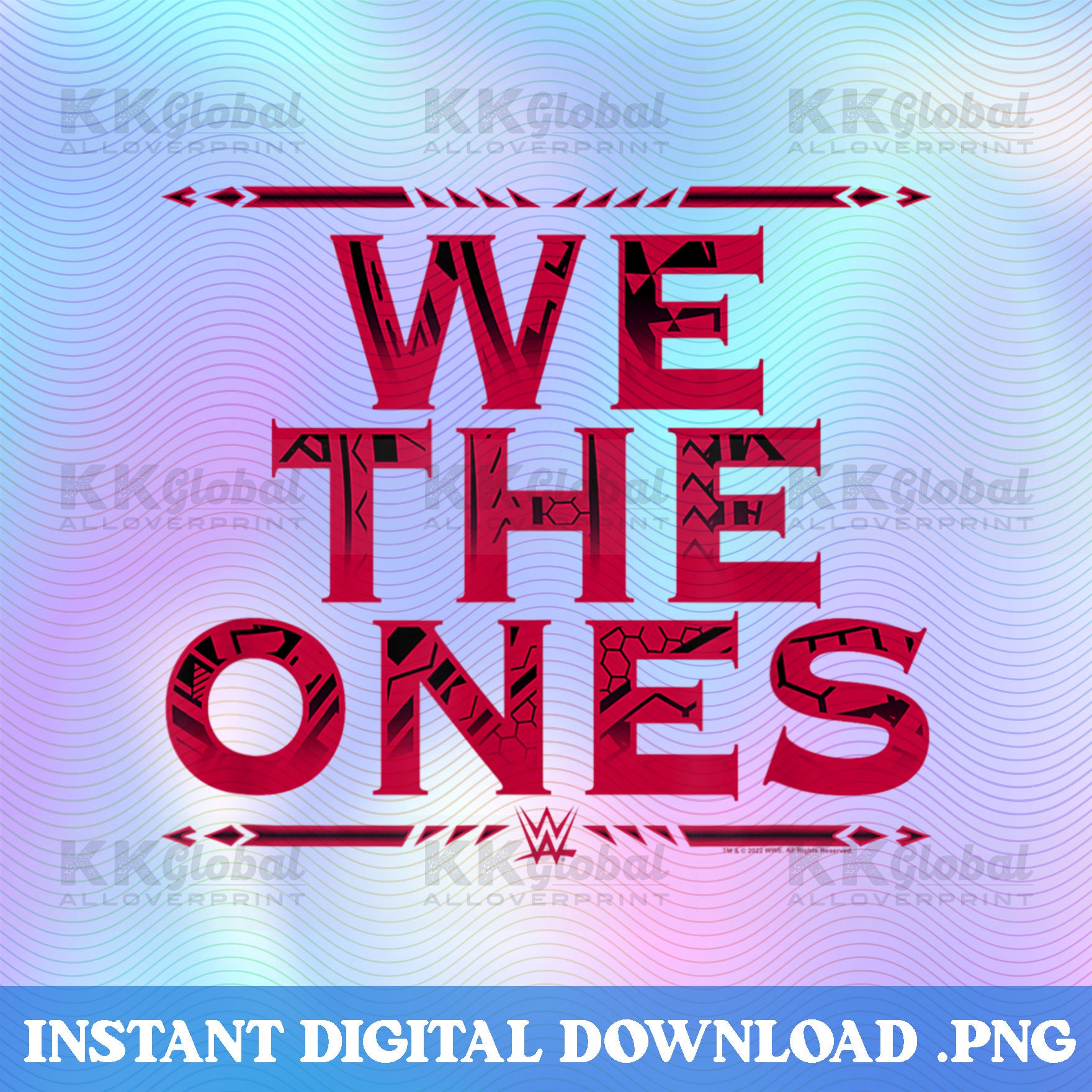 WWE the Bloodline Png WWE Png Bundle We the Ones Blood Red - Etsy