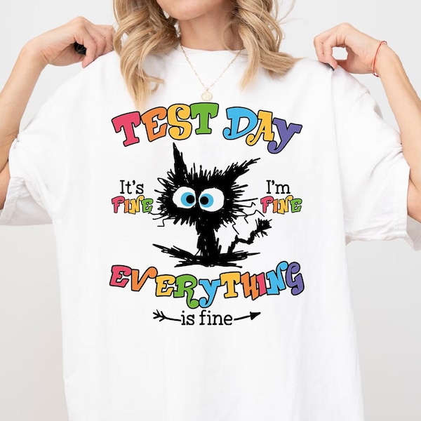 Funny Test Day Quote - Etsy