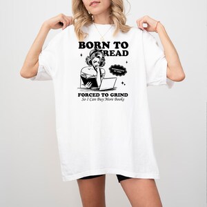 Born to Read Forced to Grind Svg Png, Retro Spicy Smut Svg, Bookish ...