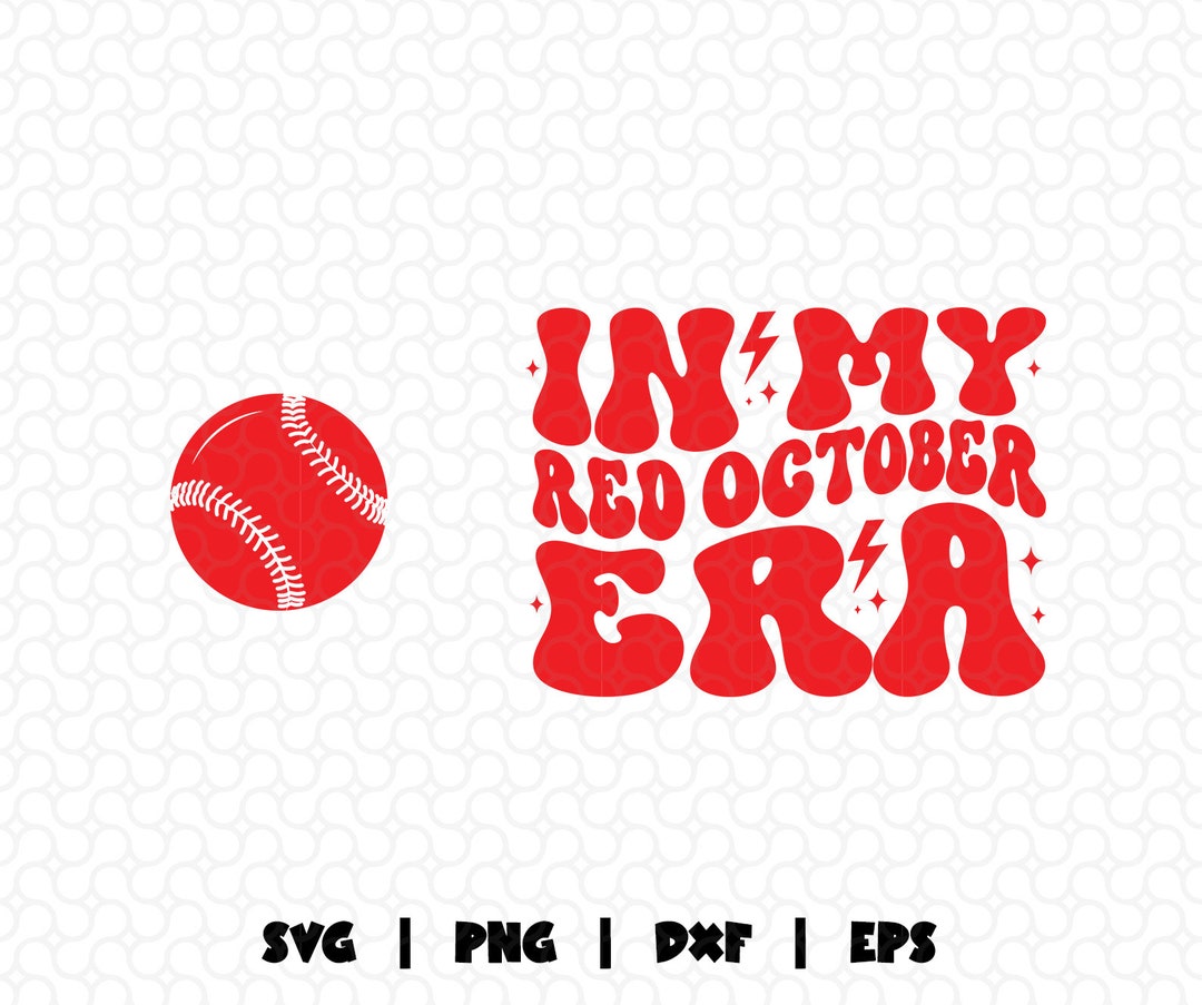 In My Red October Era Png Philadelphia Comfort Sport Png Red - Etsy