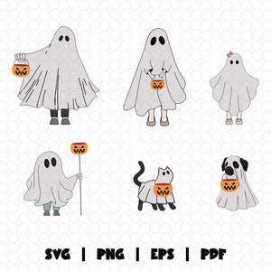 Ghost Family Png Svg, Personalized Halloween Svg, Halloween Family ...