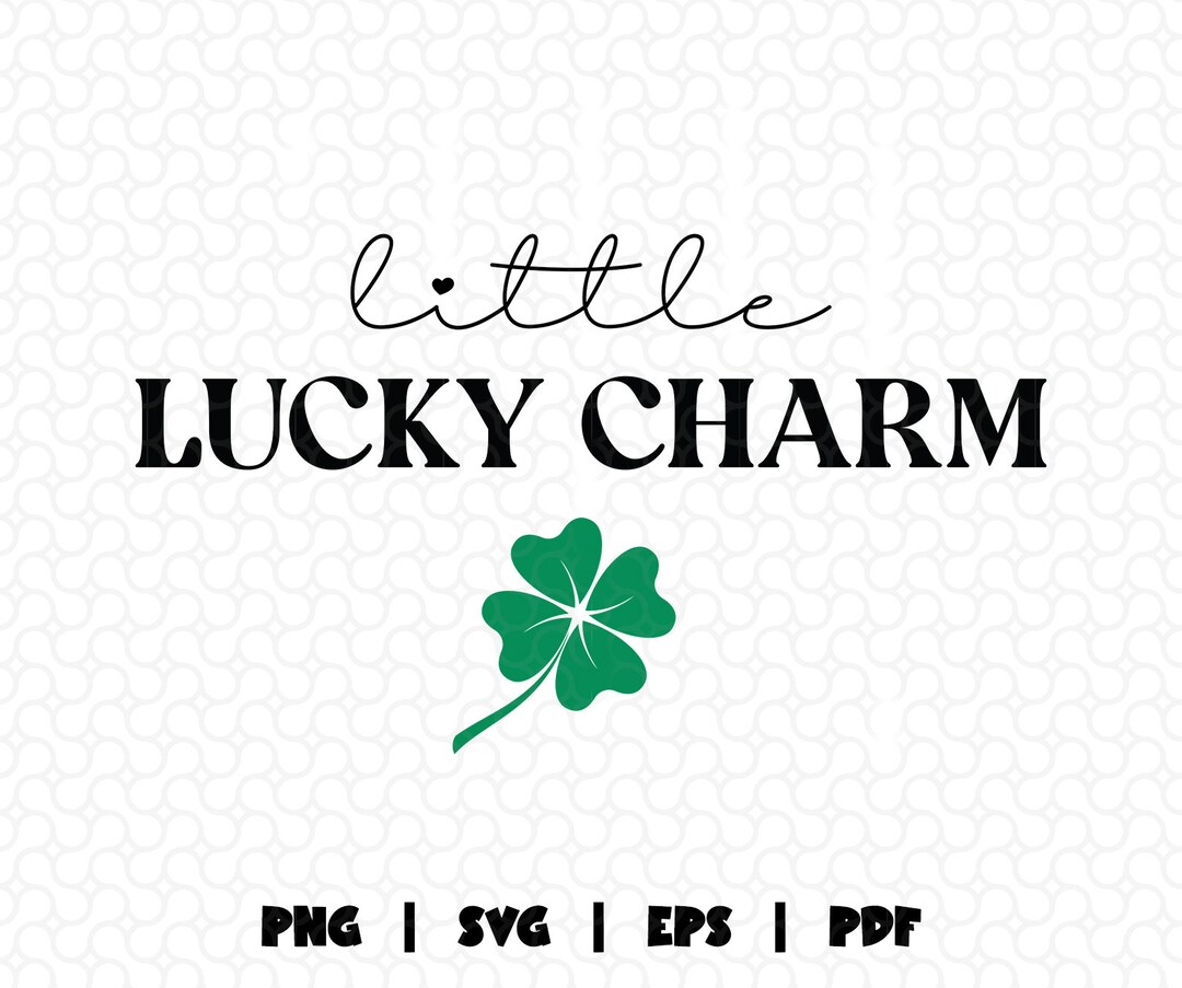 Little Lucky Charm Svg Png, Natural Irish Baby Svg, Baby St Patricks ...