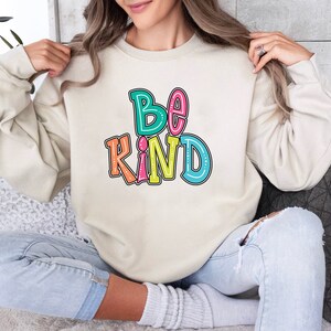 Cute Be Kind Colorful PNG, Be Kind PNG File, Bright Doodle Png ...