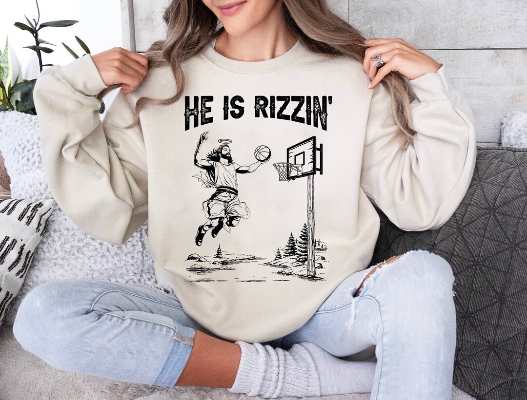 He is Rizzin' Png Svg, He is Rizzen Funny Easter Png, He is Rizzin ...