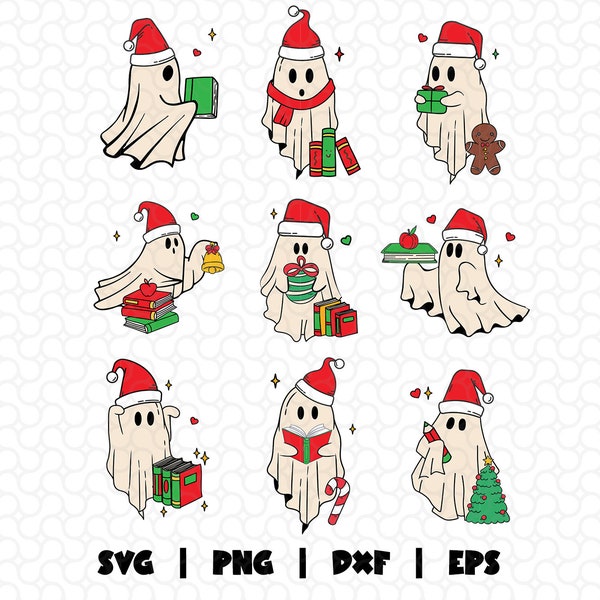 Ghost Christmas Png - Etsy