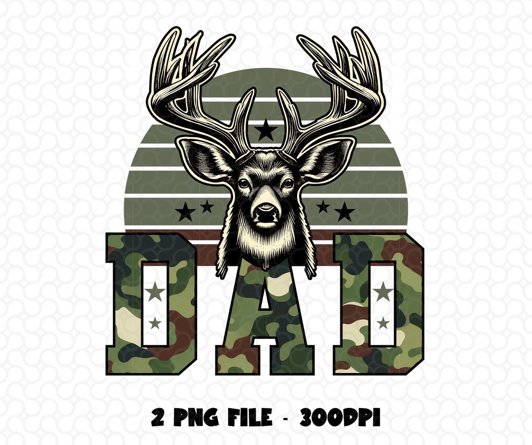 Retro Hunter Dad Png, Dad Png, Deer Hunting Png, Dad Hunter Png ...