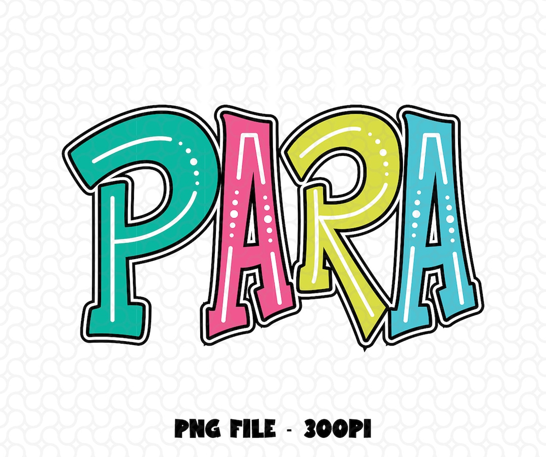 Cute Para Colorful PNG, Para PNG, Bright Doodle Png, Occupation Png ...