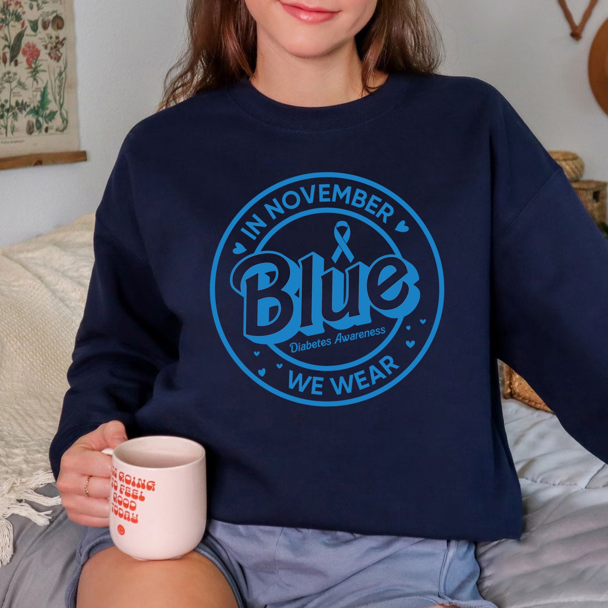 In November We Wear Blue Svg Diabetes Awareness Png Diabetes - Etsy