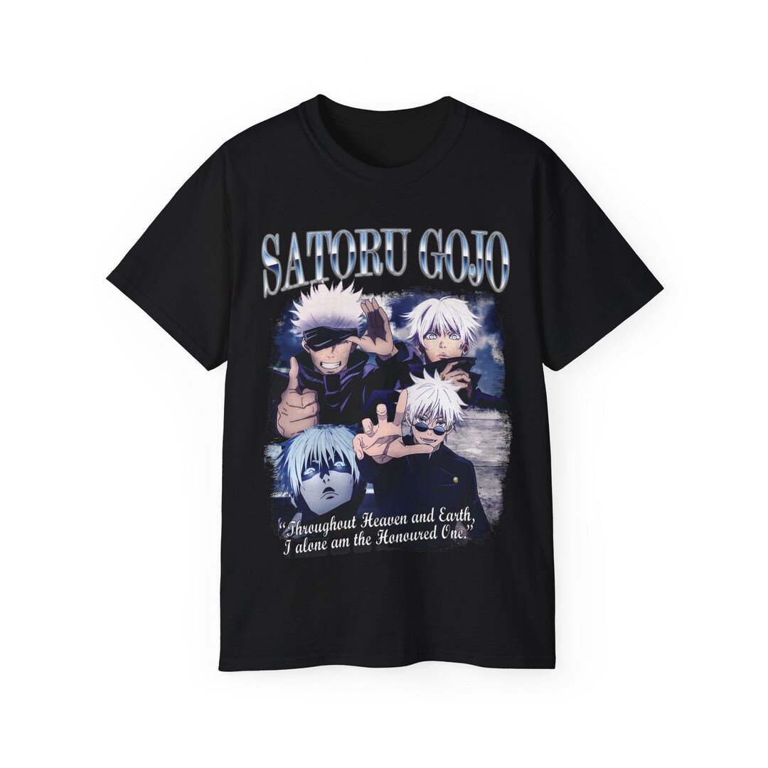 Satoru Gojo 90's Bootleg Tee Jujutsu Kaisen JJK - Etsy
