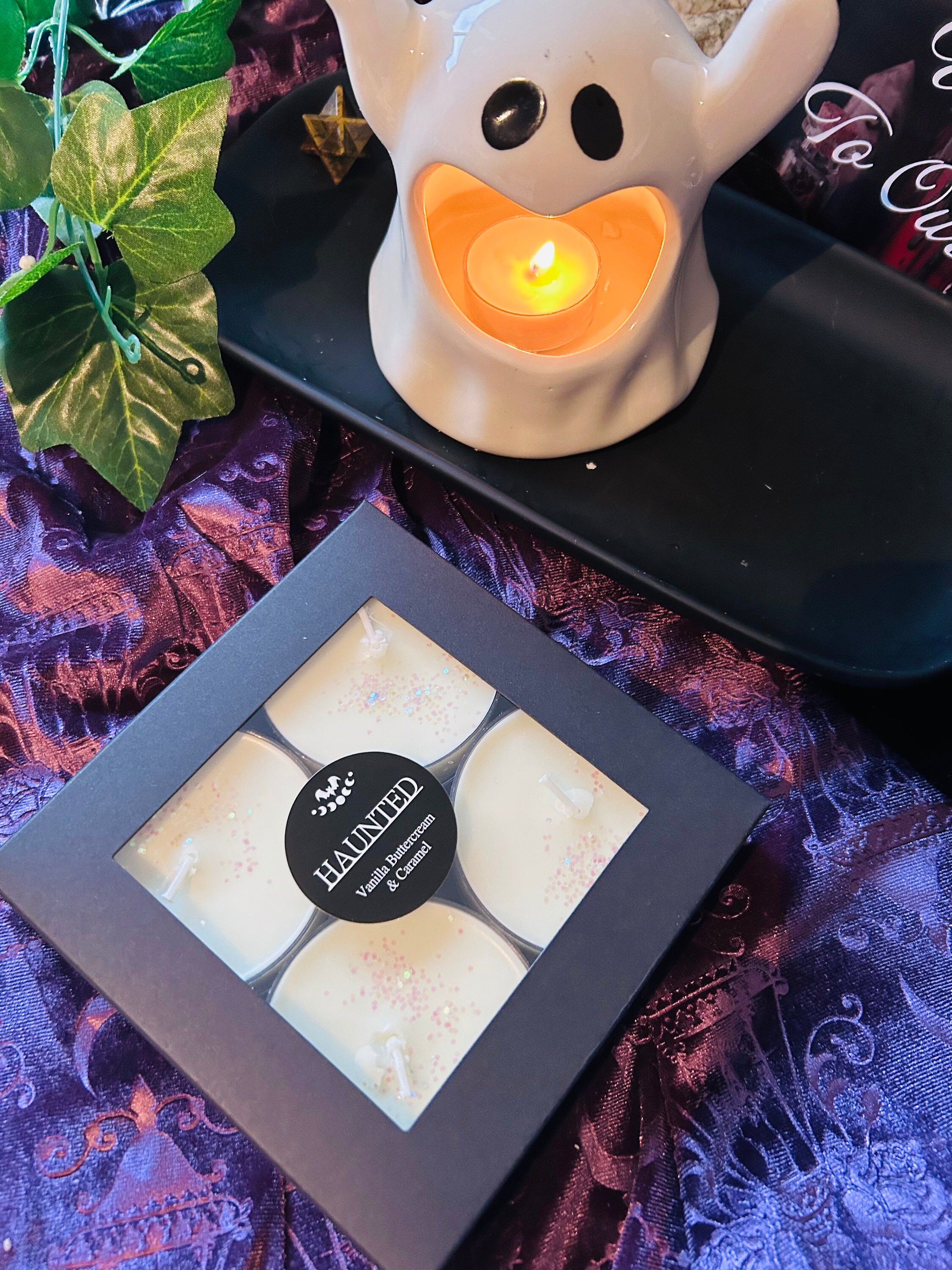 Haunted Maxi Ritual Tea-lights - Etsy
