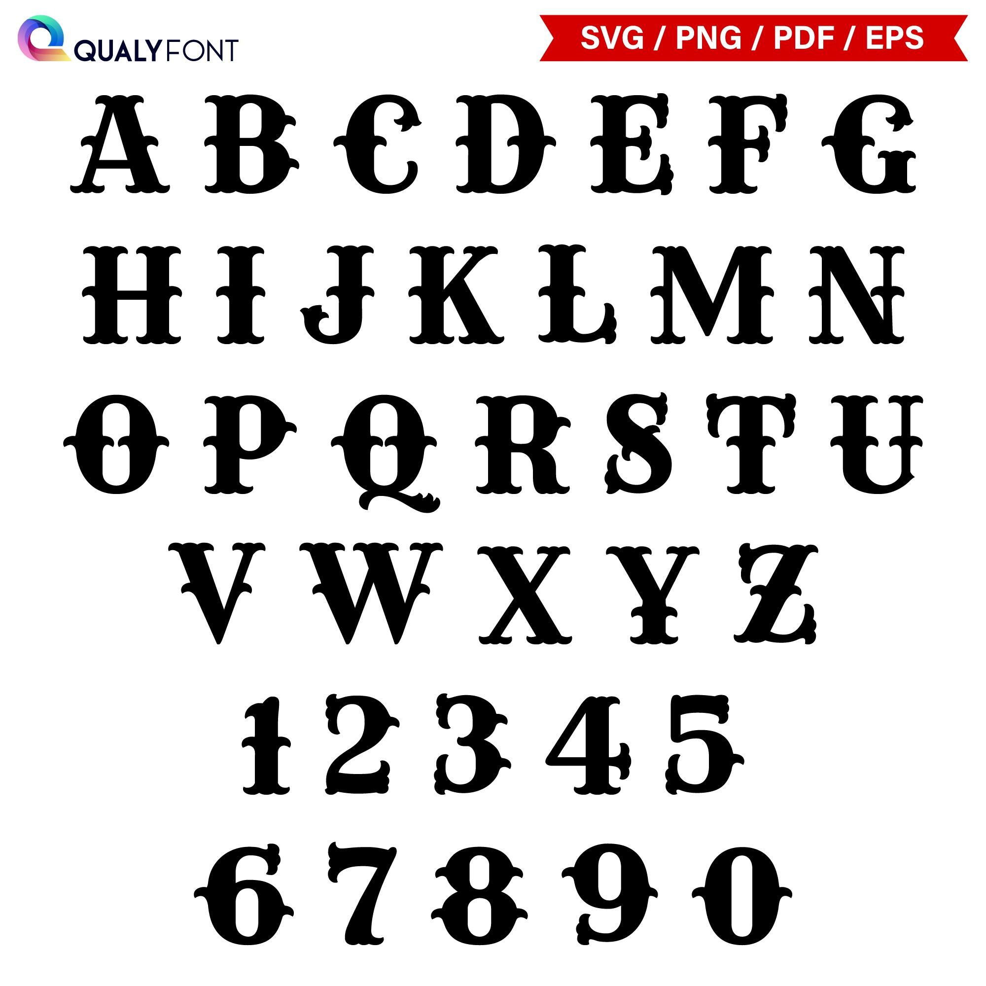 WILD WEST/ Western Font Svg, Png, Eps, Pdf, Cowboy Alphabet Letters ...