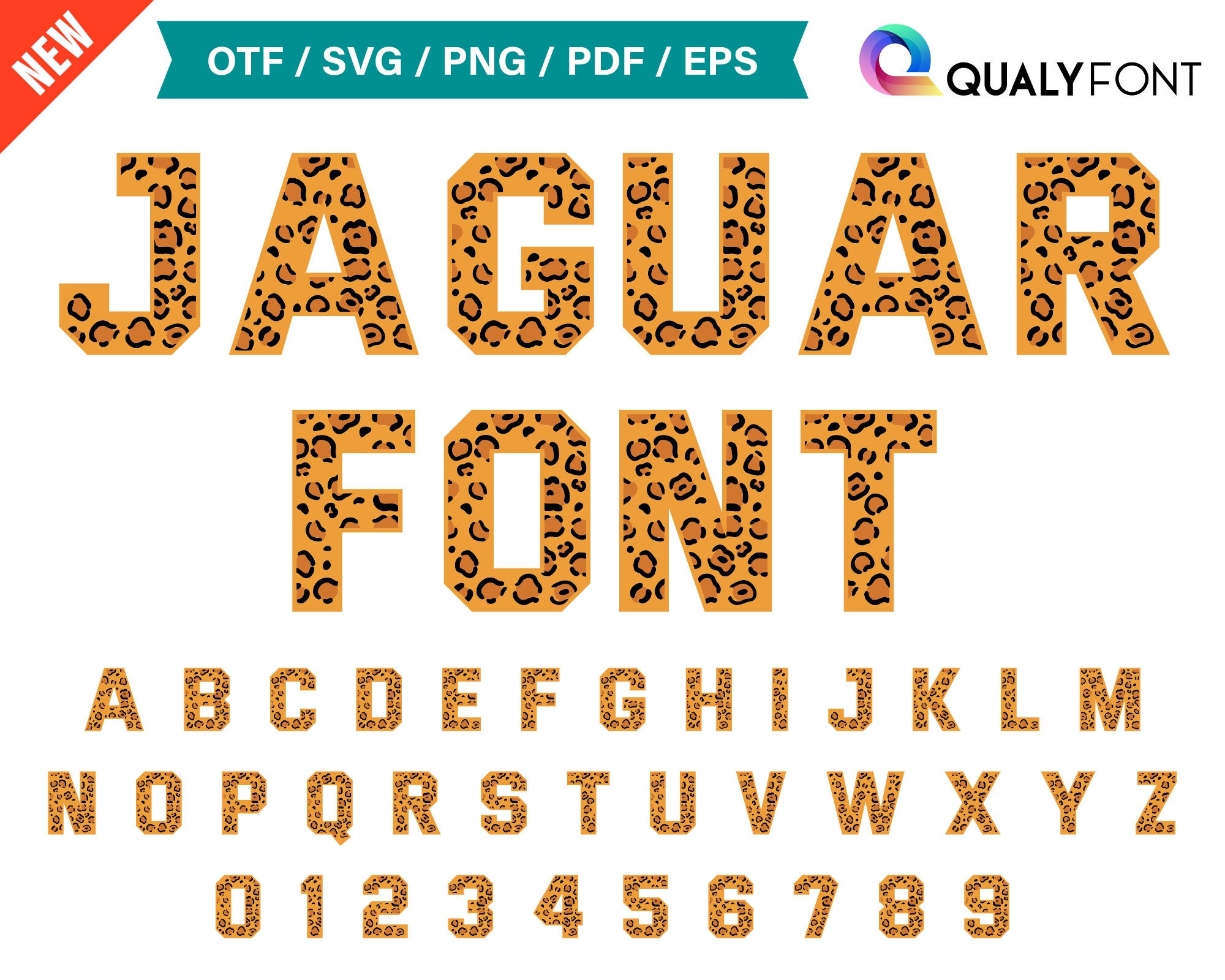 JAGUAR/ Jaguar Font OTF Cuttable Layered Svg Files - Etsy