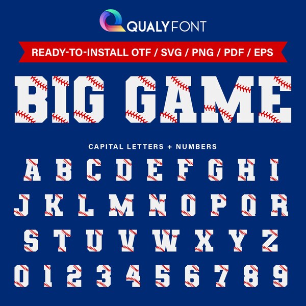 Baseball Letters - Etsy