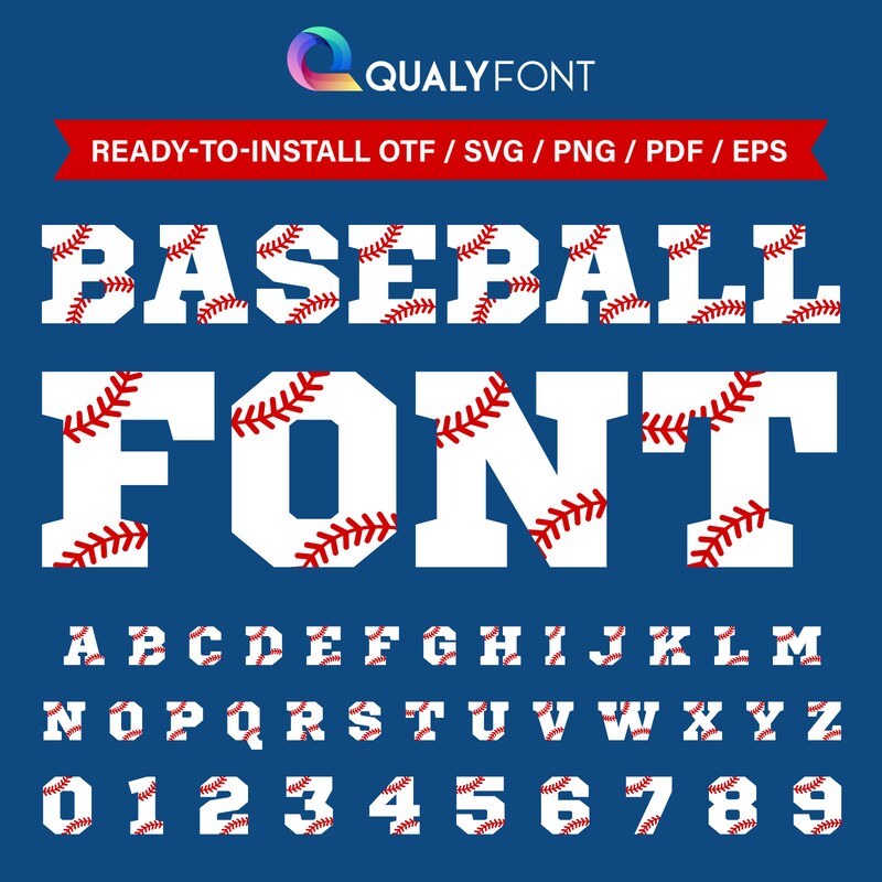 Baseball Jersey Font - Etsy